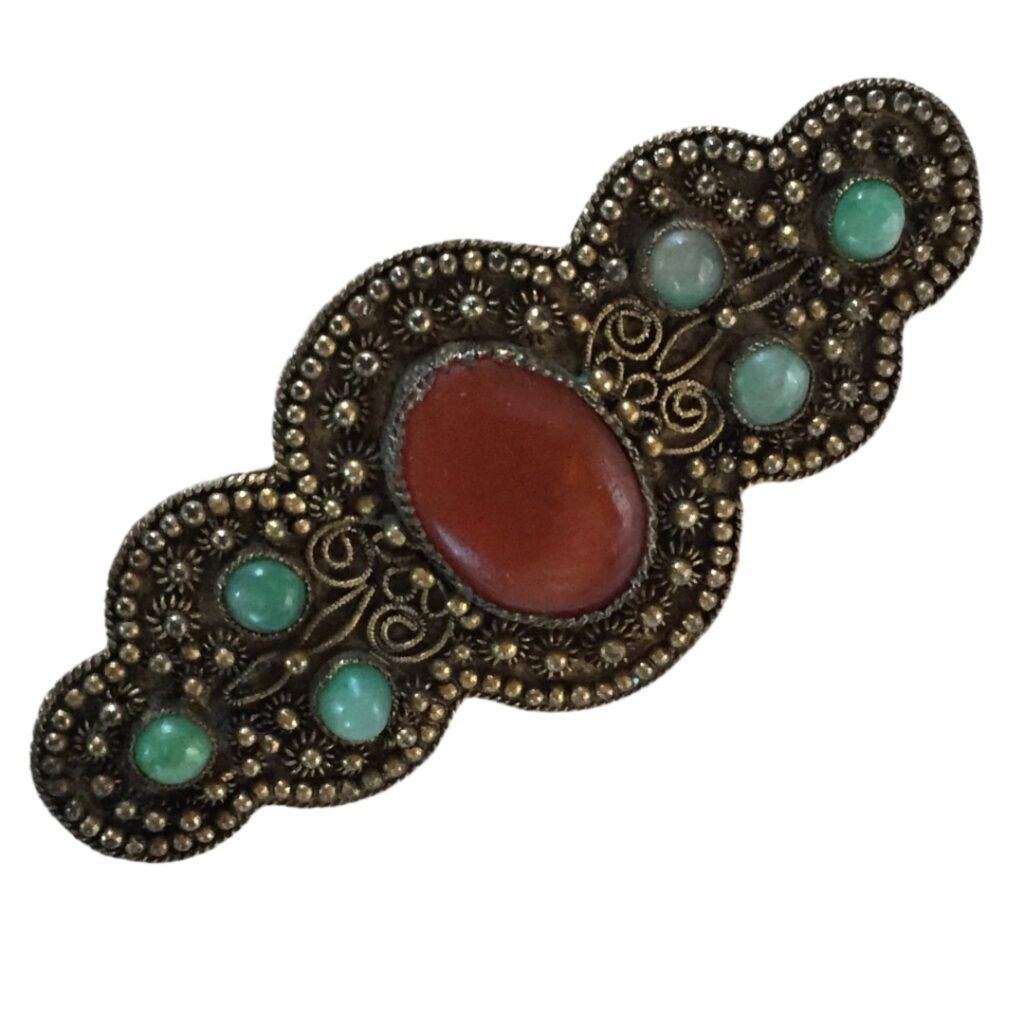 Vintage Chinese Export Brooch - Vintage Jewerly Collect